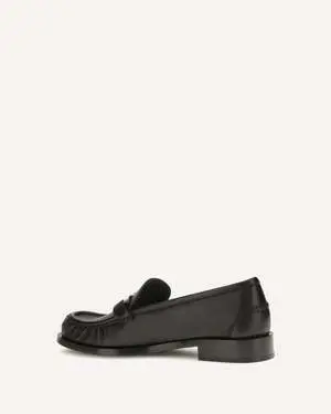 FERRAGAMO Leather Loafers