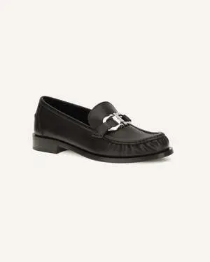 FERRAGAMO Leather Loafers