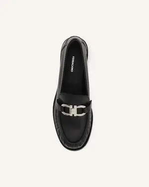 FERRAGAMO Leather Loafers