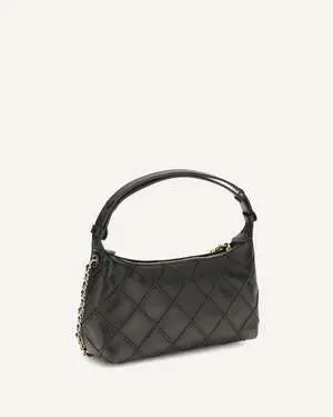 Tory Burch Fleming Clutch - Black