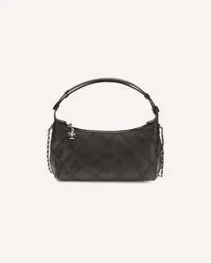 Tory Burch Fleming Clutch - Black