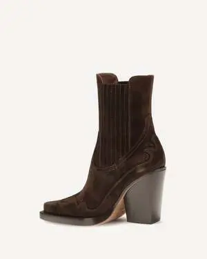 Paris Texas Dallas Embroidered Ankle Boots