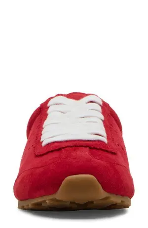 Blondo Carmen Waterproof Sneaker - Red Suede