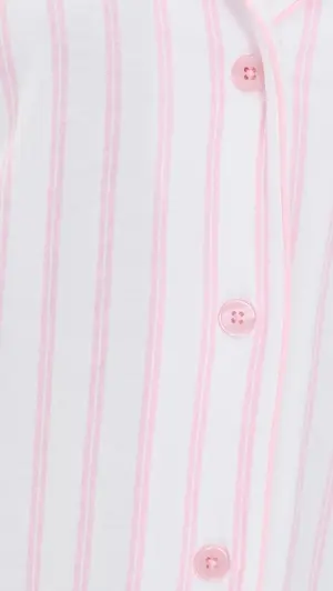PETITE PLUME Luxe Pima Stripe Nightshirt