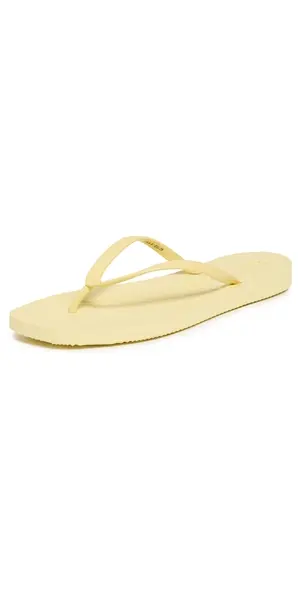 VELOUR Tapered Flip Flops Mellow Yellow