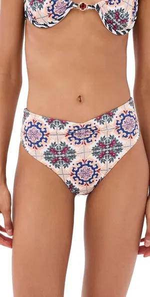 BANANHOT Embry Bikini Bottoms - Concorde Bloom