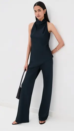 Veronica Beard Braddock Technical Weave Pants
