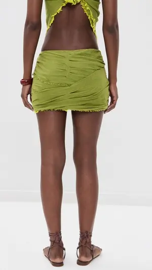Staud Nicola Mini Skirt