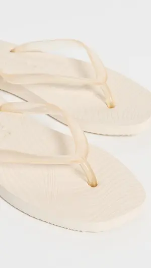VELOUR Tapered Transparent Flip Flops