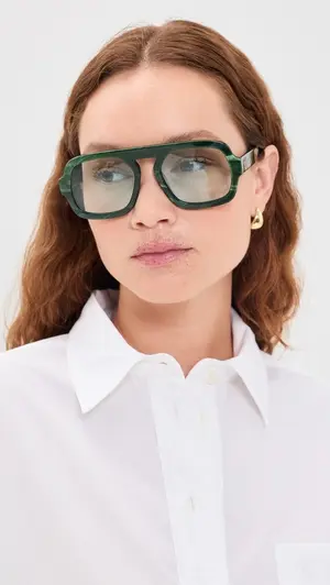 ELISA JOHNSON Jane Aviator Sunglasses