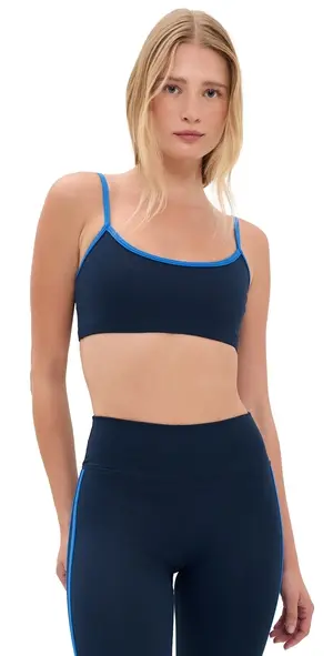 Strut This The Cher Bra Lightweight Activewear - Navy/royal