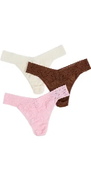 Hanky Panky Original Rise Thong 3 Pack