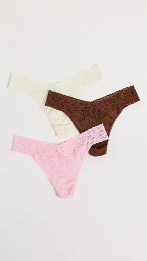 Hanky Panky Original Rise Thong 3 Pack
