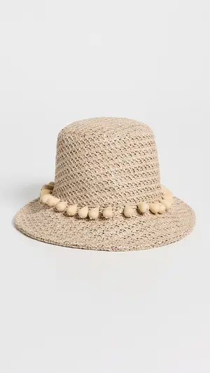 Lele Sadoughi Sedona Raffia Hat