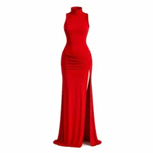 MAISON DE GALA Isadora Crimson Gown - Red
