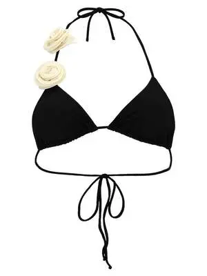 LA REVECHE Ashar Bikini Top - Black