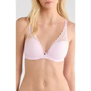 Chantelle Norah Chic Plunge T-shirt Bra - Candy Pink