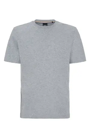 BOSS Thompson Solid T-shirt Silver
