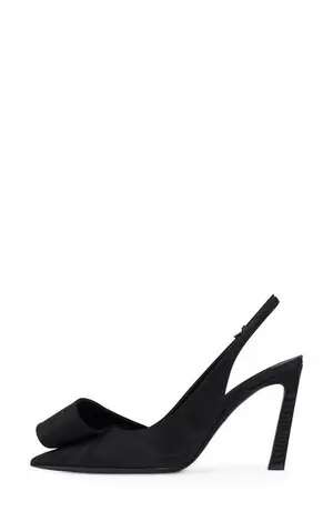 Givenchy Twisted Ribbon Slingback Pump - Black