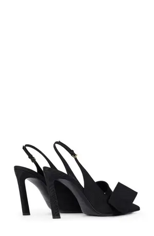 Givenchy Twisted Ribbon Slingback Pump - Black