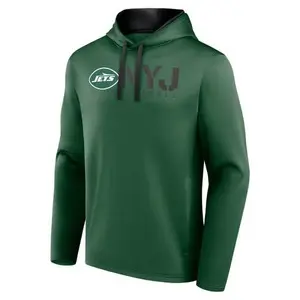 LOGO ATHLETIC New York Jets Head Start Pullover Hoodie By