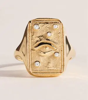 AZLEE Guardian Relic Signet Ring