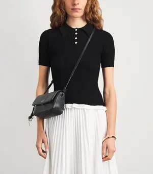 Claudie Pierlot Leather Cross-body Bag