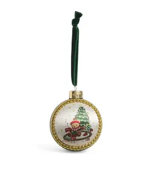 Harrods Bear Bauble - Gold