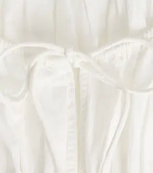 DÔEN Quinn Organic Cotton Midi Dress - Ivory