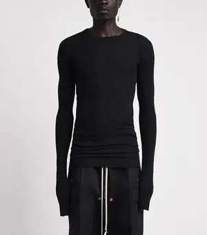 Rick Owens Rib Ls Long-sleeve T-shirt