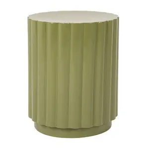 ROWENA INTERIORS High-gloss Accent End Table - Green
