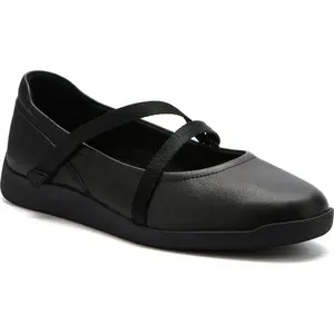 ABEO Vela Mary Jane Flat - Black