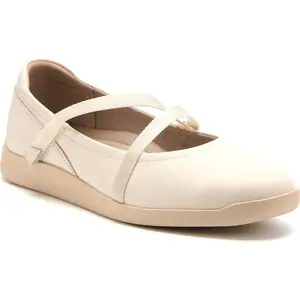 ABEO Vela Mary Jane Flat - White - Regular