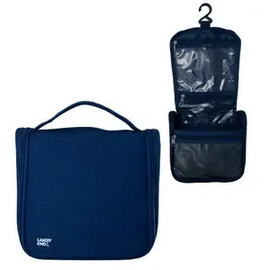 LANDS' END Small Hanging Toiletry Bag - Navy