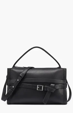 Dkny Bridie Medium Crossbody - Black/silver