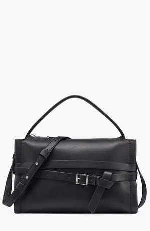 Dkny Bridie Medium Crossbody - Black/silver