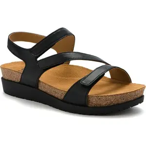 ABEO Algarve Strap Sandal - Black
