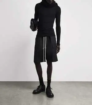 Rick Owens Rib Ls Long-sleeve T-shirt - Black