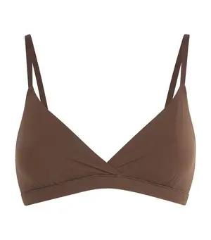 SKIMS Fits Everybody Triangle Bralette - Brown