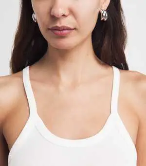 Eterne Cotton Ribbed Cami Top