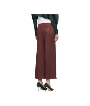 PLEATS PLEASE BY ISSEY MIYAKE Wide-leg Flared Trousers
