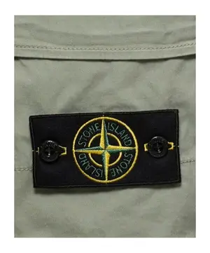Stone Island Stretch Cotton Logo Patch Shorts