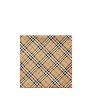 Burberry Vintage Checked Finished-edge Scarf - Gray