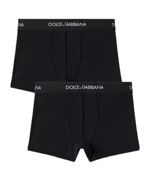 Dolce & Gabbana Logo Underwear Two-pack - Black