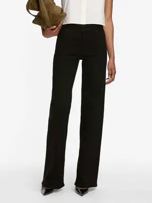 FRAME Le Slim Wide-leg Jeans