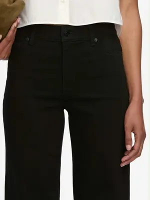 FRAME Le Slim Wide-leg Jeans