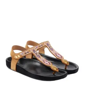 Isabel Marant Étoile Simple And Comfortable Sandals - Black