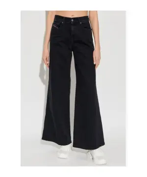 DIESEL® 1978 D-akemi 09n89 Wide Flare High-waisted Jeans