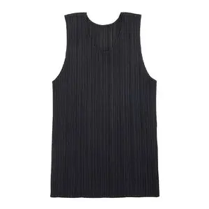 Issey Miyake Sleeveless Pleated Top - Not