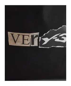 Y3 Logo Detail Top Handle Bag